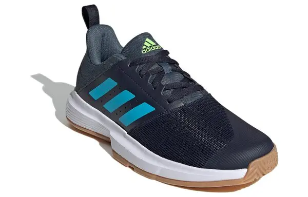 Adidas Essence Indoor Athletic Sneakers - Dark Blue