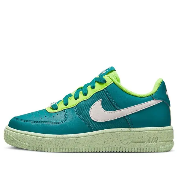 Nike Force 1 Crater Next Nature Sneakers - Bright Spruce/volt/barely Volt
