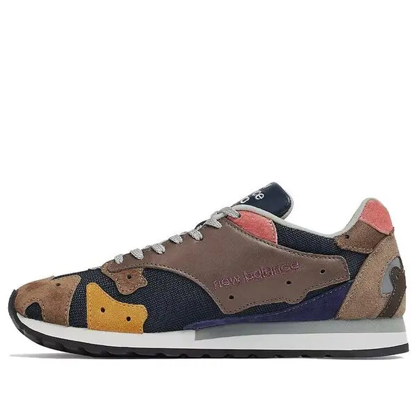 NEW BALANCE 770 Made In England 'flimby Patches' Sneakers - Brown/blue