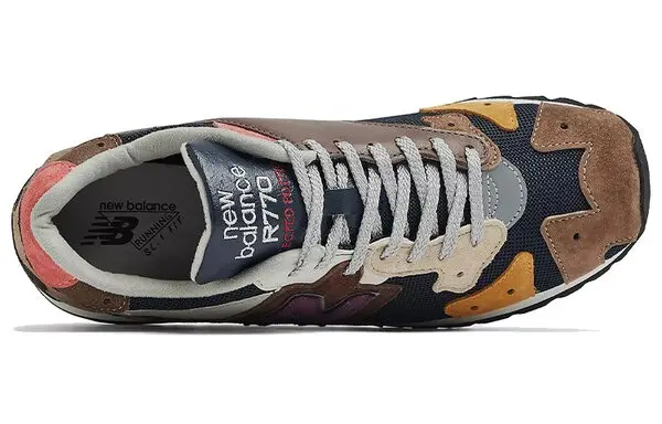 NEW BALANCE 770 Made In England 'flimby Patches' Sneakers - Brown/blue