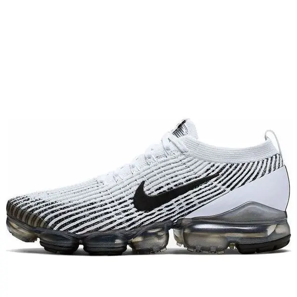 Nike Vapormax Flyknit 3 Zebra Sneakers - Black/white