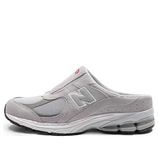 NEW BALANCE 2002r Mule "rain Cloud" Sneakers - Light Gray