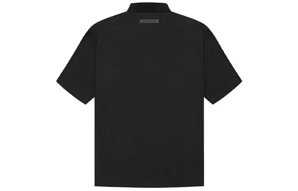Fear Of God Fw21 Polo Shirt 'stretch Limo - Black