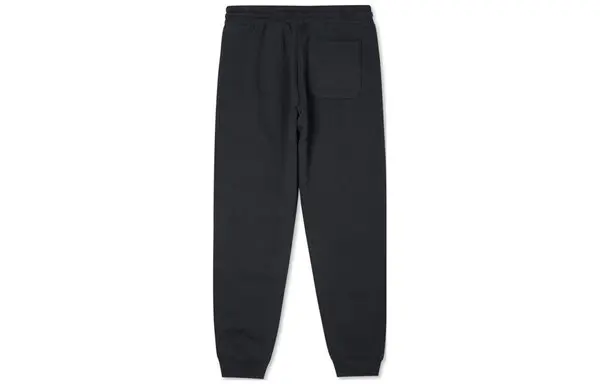 CONVERSE Go-to Embroidered Star Chevron Standard-fit Fleece Sweatpants Asia Sizing - Black
