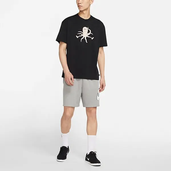 Nike Printing Sports Round Neck Short Sleeve