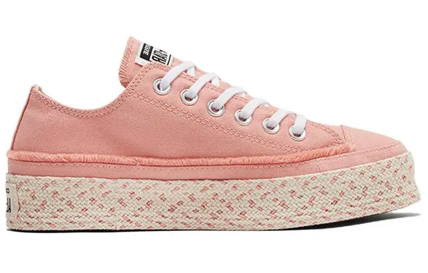 CONVERSE Chuck Taylor All Star Low Espadrille Sneakers - Pink