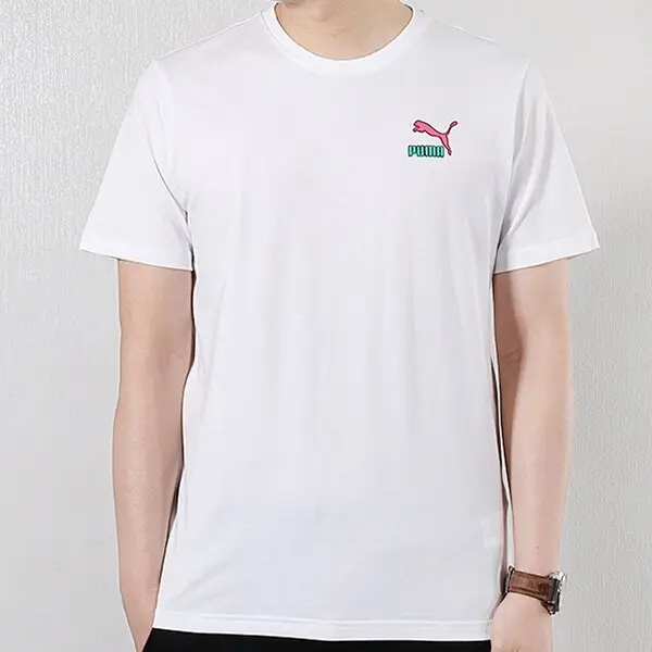 PUMA Back Large Logo Loose Short Sleeve