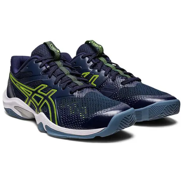 Asics Gel-blade 8 Low Top Athletic Sneakers - Blue/green