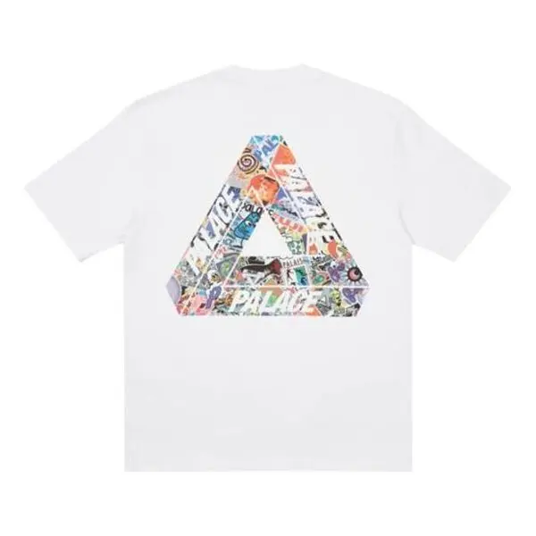 PALACE Tri-sticker Pack Logo T-shirt - White