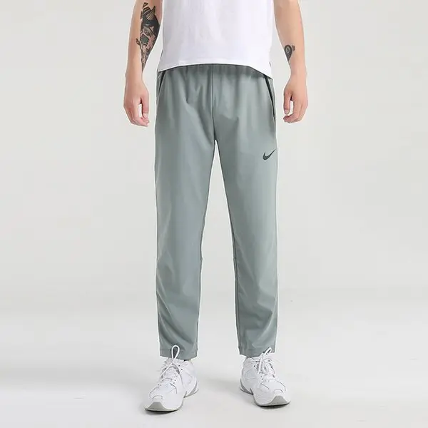Nike Team Woven Tattingcasual Long Pants Grey