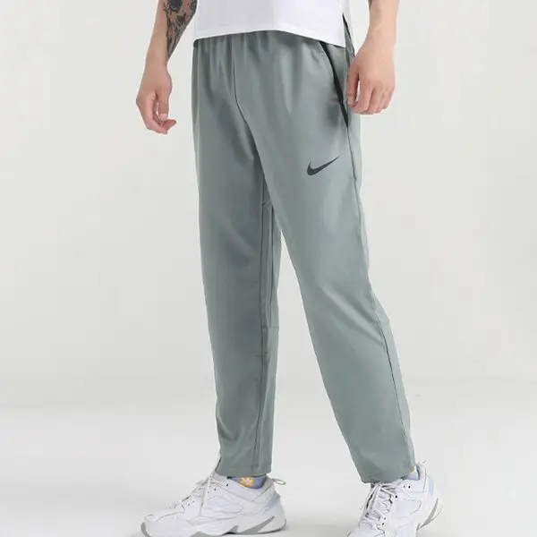 Nike Team Woven Tattingcasual Long Pants Grey