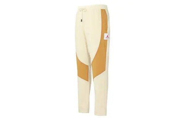 JORDAN Flight Contrasting Colors Breathable Drawstring Sports Pants