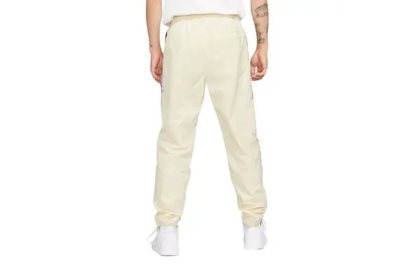 JORDAN Flight Contrasting Colors Breathable Drawstring Sports Pants