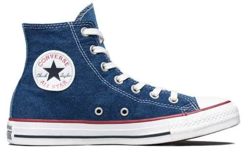 CONVERSE Chuck Taylor All Star Hi Denim High Top Sneakers - Blue