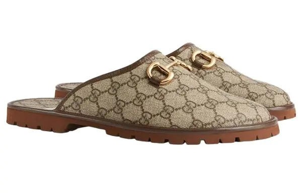 Gucci Gg Canvas Slipper