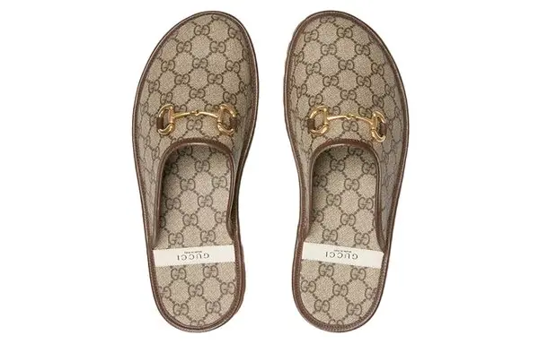 Gucci Gg Canvas Slipper