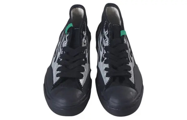 CONVERSE Asap Nast X Jack Purcell Mid "silver Flames - Black/silver