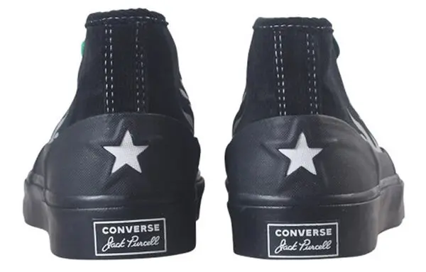 CONVERSE Asap Nast X Jack Purcell Mid "silver Flames - Black/silver