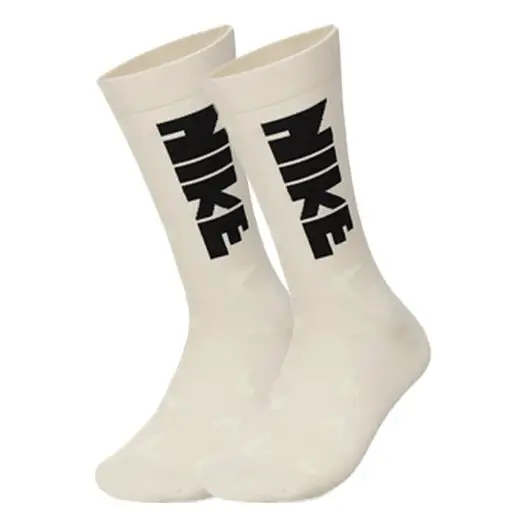 Nike Crew Logo Jacquard Sports Socks One Pair - Multi-color