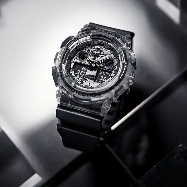 Casio G-shock Analog-digital Watch - Translucent Black