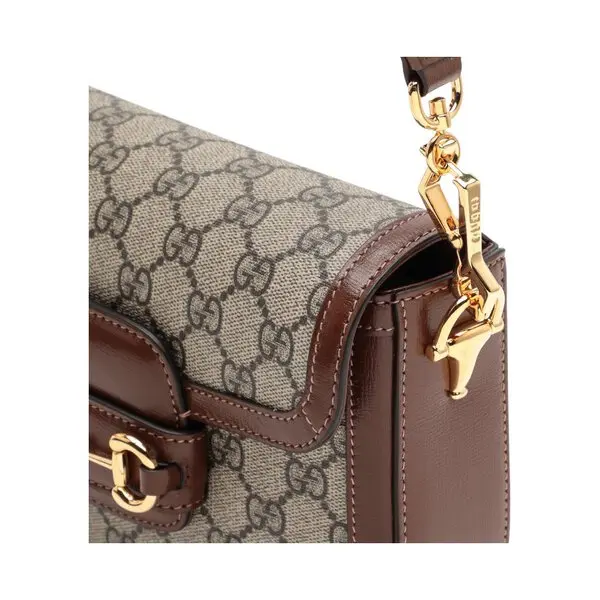 Gucci Horsebit 1955 Shoulder Messenger Bag - Beige