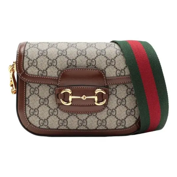 Gucci Horsebit 1955 Shoulder Messenger Bag - Beige