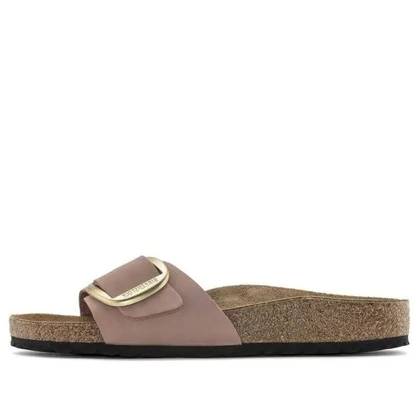 BIRKENSTOCK Madrid Big Buckle Nubuck Leather Sandals - Default Colorway
