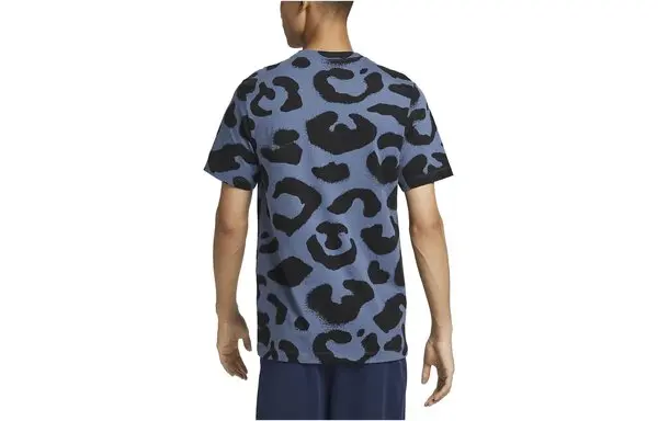 Nike Basketball Circa 2 T-shirt 'blue - Blue/black