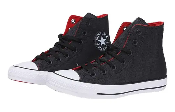 CONVERSE Chuck Taylor All Star Hi Nylon High Top Sneakers - Black