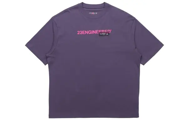 Nike As J 23eng 85 Ss Crew Dark Raisin - Purple