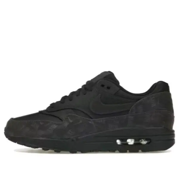 Nike Max 1 Lux 'logo Prints' Sneakers - Black