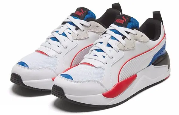 PUMA X-ray Game Low Top Sneakers - White/blue/red