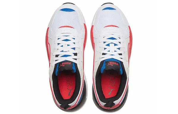 PUMA X-ray Game Low Top Sneakers - White/blue/red