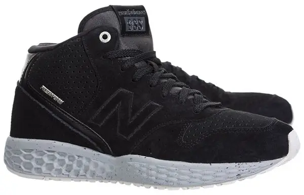 NEW BALANCE 988 Fresh Foam Mid Top Sneakers - Black