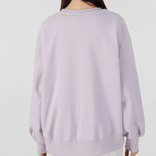 PUMA Logo Embroidery Round-neck Sweatshirt
