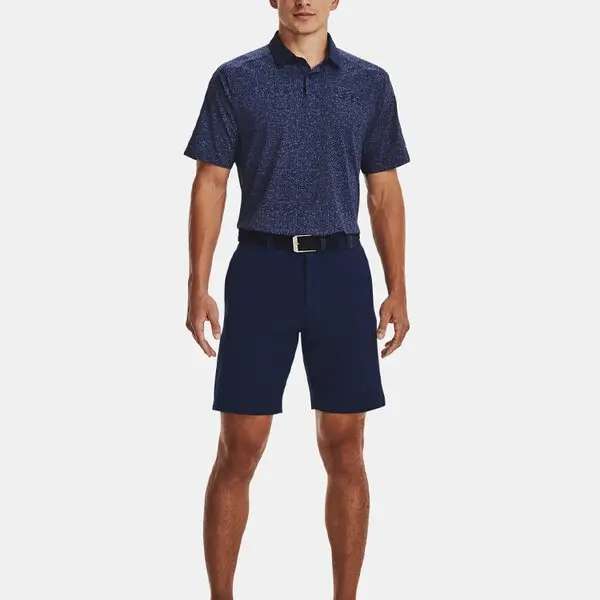 Under Armour Iso-chill Heather Polo Shirt - Navy