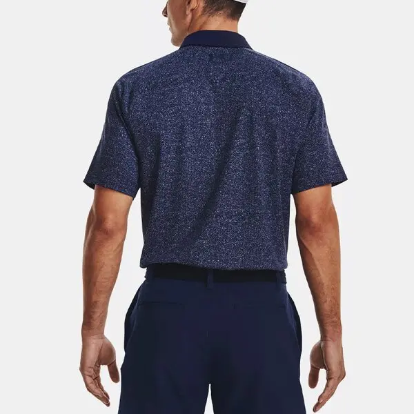 Under Armour Iso-chill Heather Polo Shirt - Navy