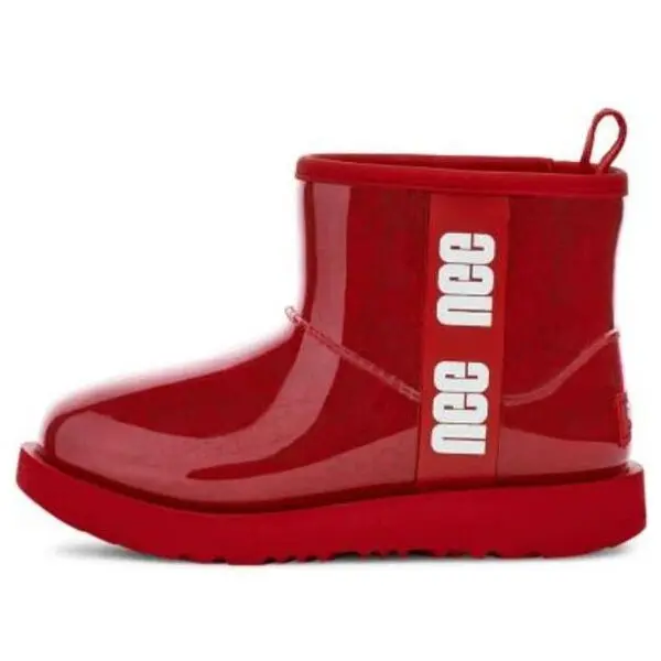 UGG Classic Clear Mini Boots - Red