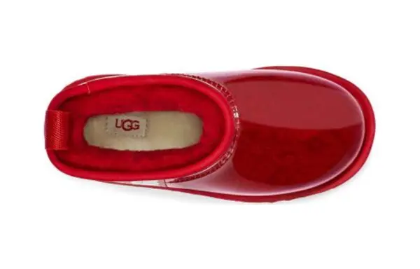 UGG Classic Clear Mini Boots - Red