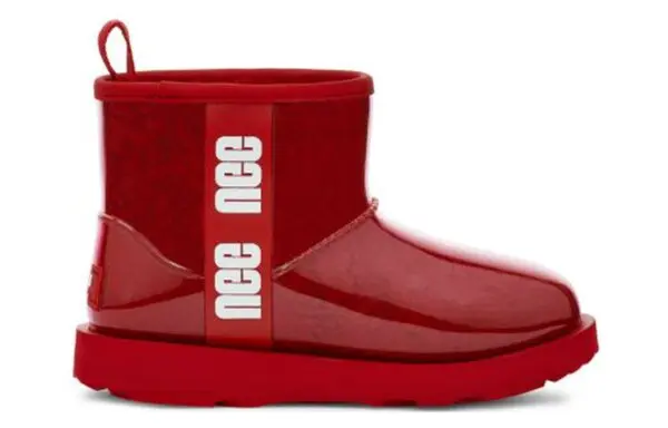 UGG Classic Clear Mini Boots - Red