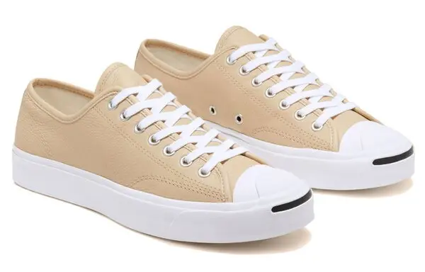 CONVERSE Jack Purcell Leather Sneakers - Light Brown