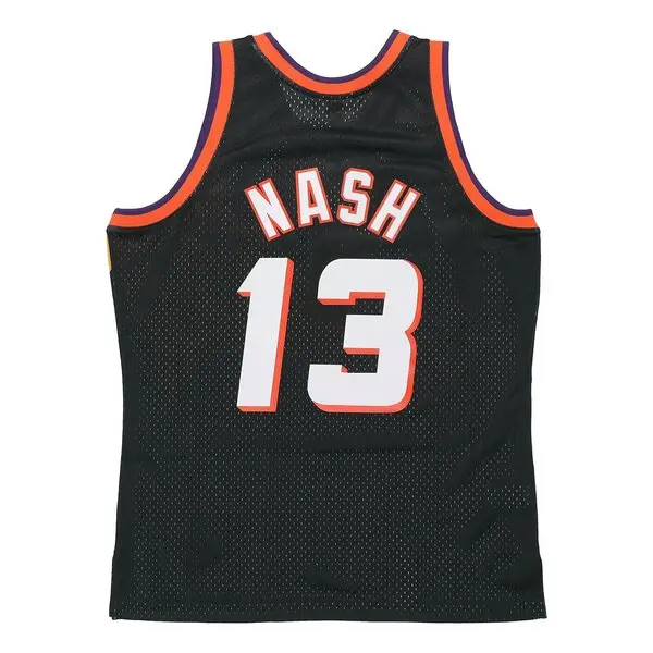 Mitchell & Ness X Nba Phoenix Suns 1996-97 Swingman Jersey 'steve Nash 13 - Black/orange