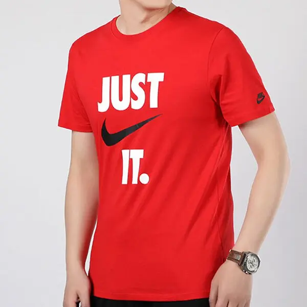 Nike Alphabet Printing Round Neck Short Sleeve