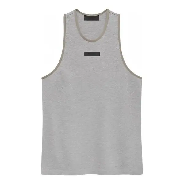 Fear Of God Ss24 Heavy Jersey Tank - Light Heather Grey