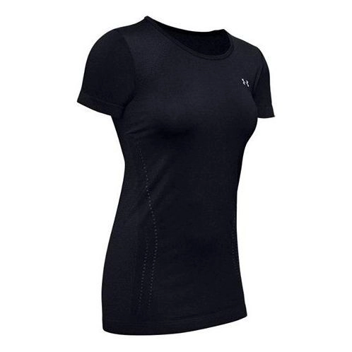 Under Armour Seamless Training Sports Short Sleeve Shirt - Black