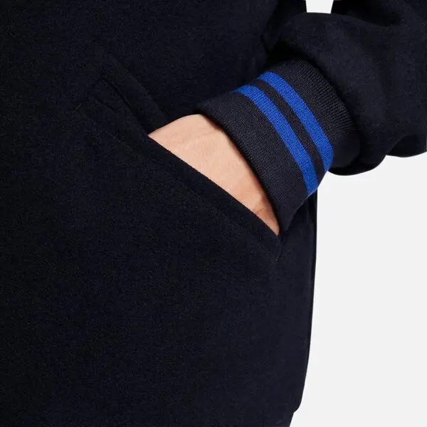 Nike Chelsea Fc Football Varsity Jacket - Black/blue