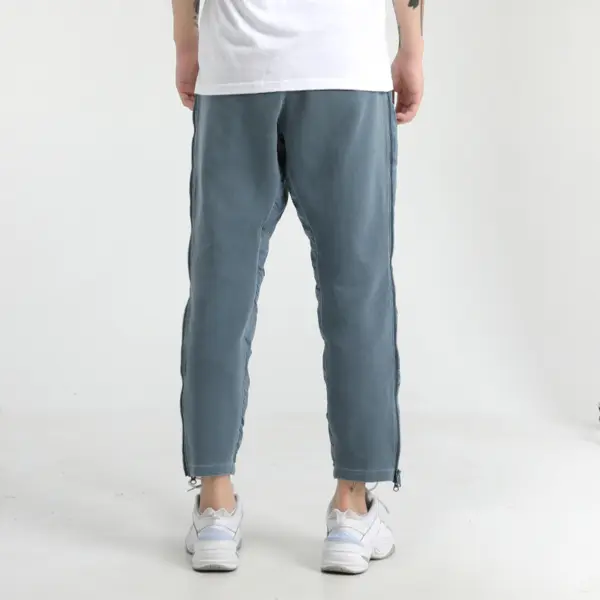 JORDAN 23 Engineered Splicing Lacing Long Pants Gray Blue