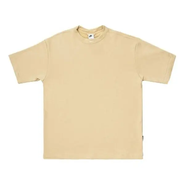 Nike Circa French Terry Short-sleeve Top - Yellow