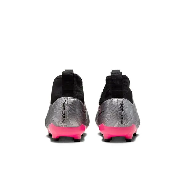 Nike Mercurial Superfly 9 Academy 25 Mg Soccer Cleats - Silver/pink