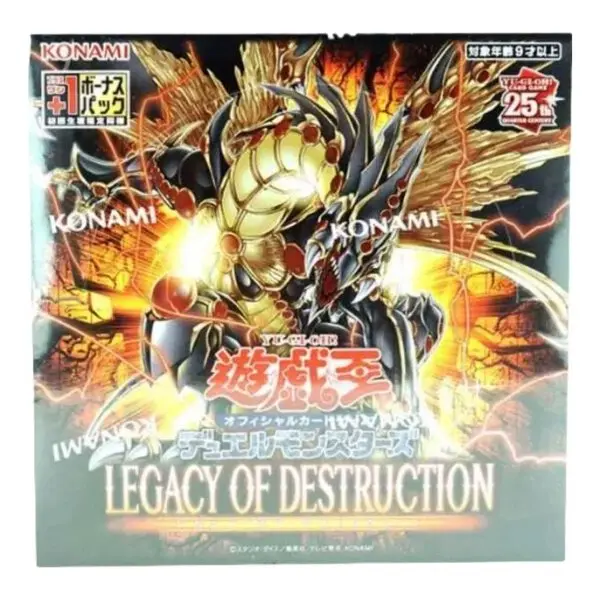 YU-GI-OH! Official Card Game Jp 2024 Duel Monsters Box +1 Bonus Pack Included 'legacy Of Destruction - Multi-color